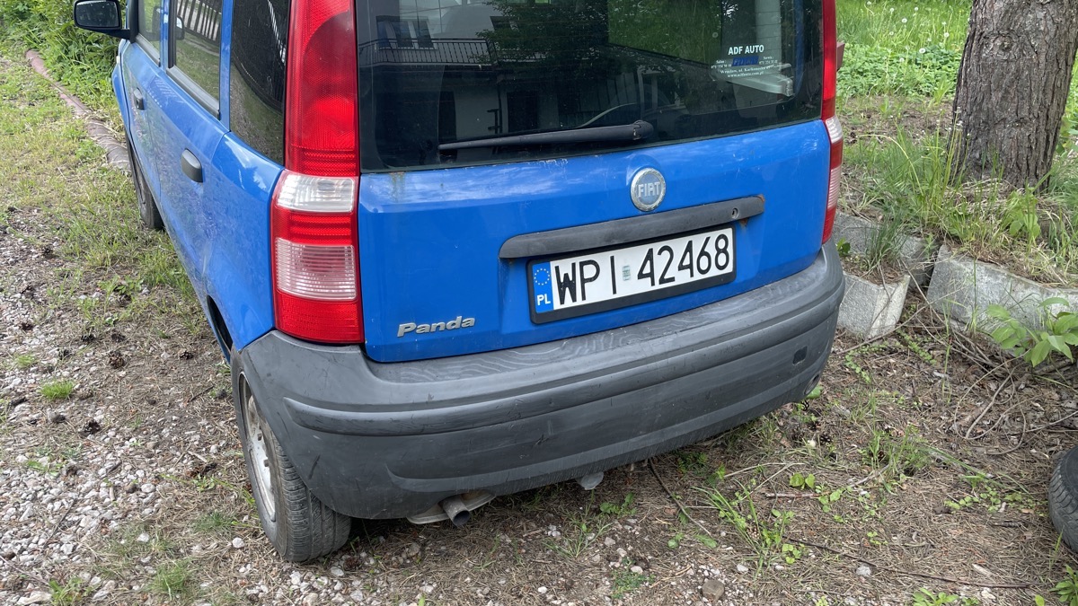 Zrobiłem w Pandzie detailing opalarką. Na własnym pogrzebie też trzeba ...