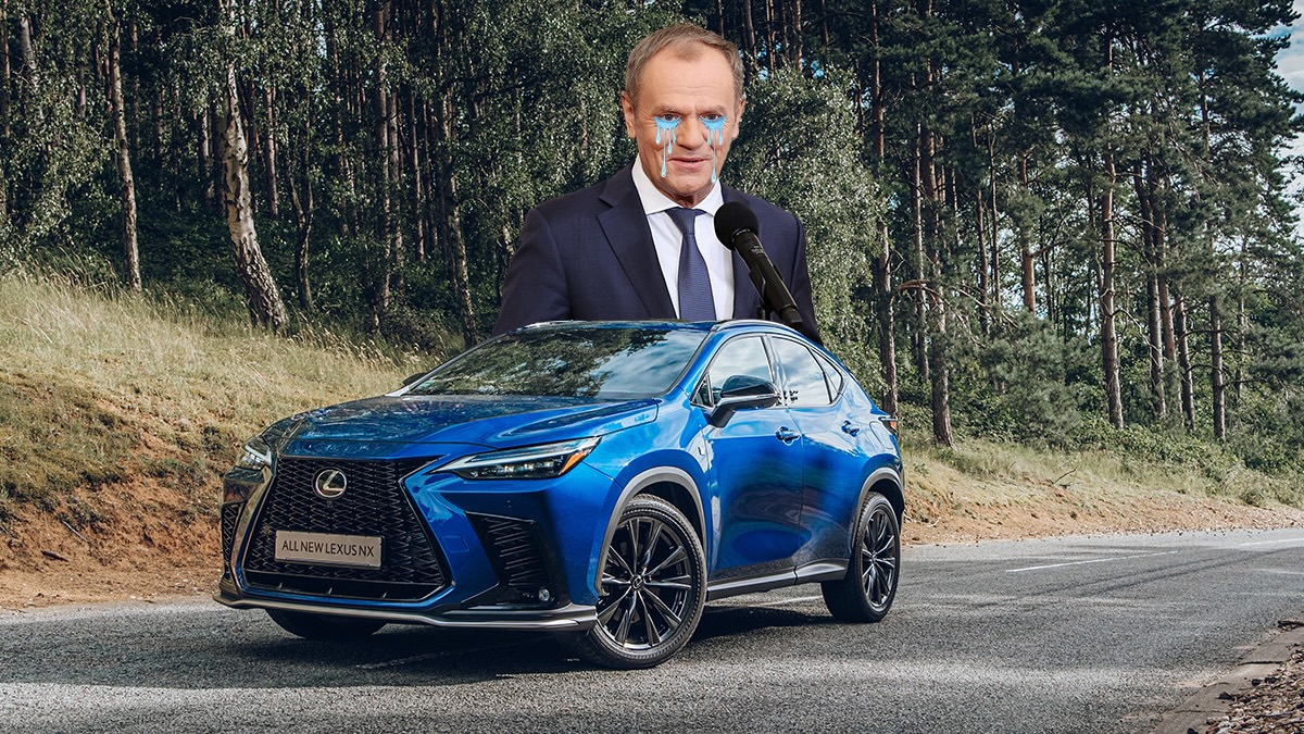 Premier odzyskał samochód, który mu skradziono. Nadchodzi Lex Tusk